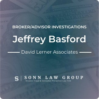 Jeffrey Daniel Basford, Broker with David Lerner Associates, Facing ...