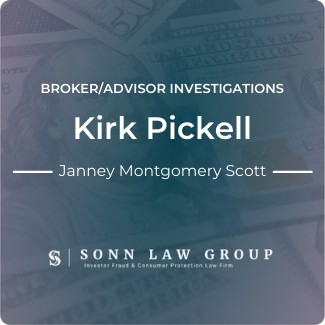 Kirk Edward Pickell, Broker with Janney Montgomery Scott, Facing ...