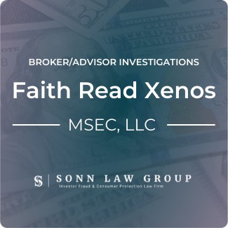 Faith Read Xenos, Broker with MSEC, LLC, Named in Customer Dispute ...