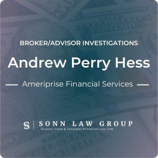 Andrew Perry Hess, Formerly of Ameriprise Financial Services, Facing ...