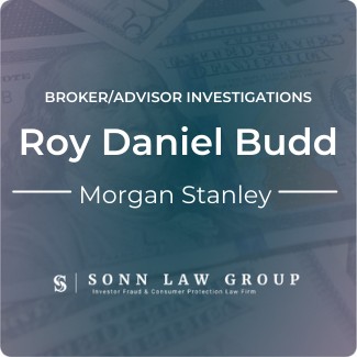 Roy Daniel Budd, Broker with Morgan Stanley, Named in Customer Dispute ...
