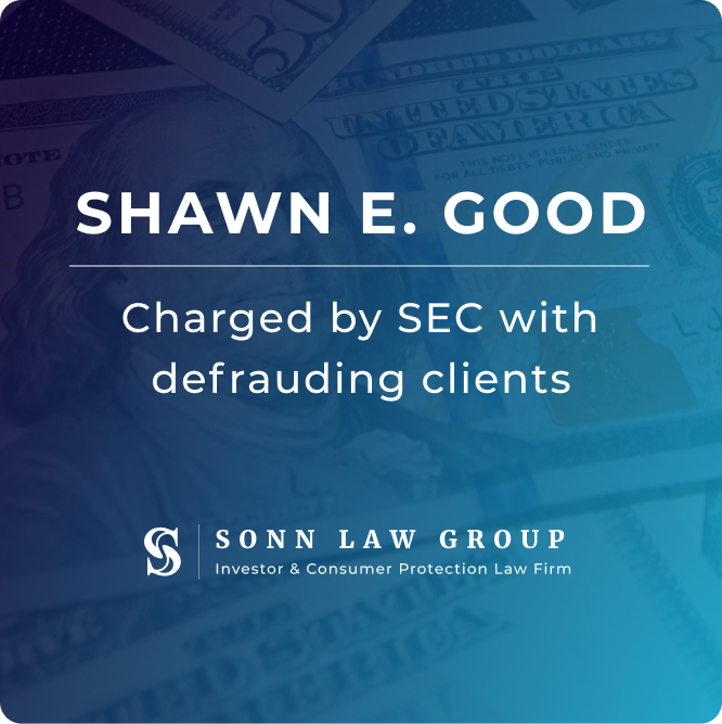 Shawn E. Good (Morgan Stanley) Accused of Ponzi Scheme