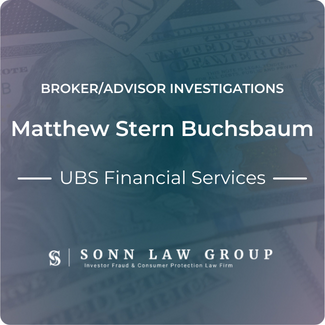 Matthew Stern Buchsbaum, Broker with UBS Financial Services, Named in ...