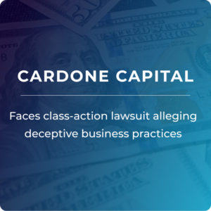 Cardone Capital Investors May Have Claims for Damages » Sonn Law Group